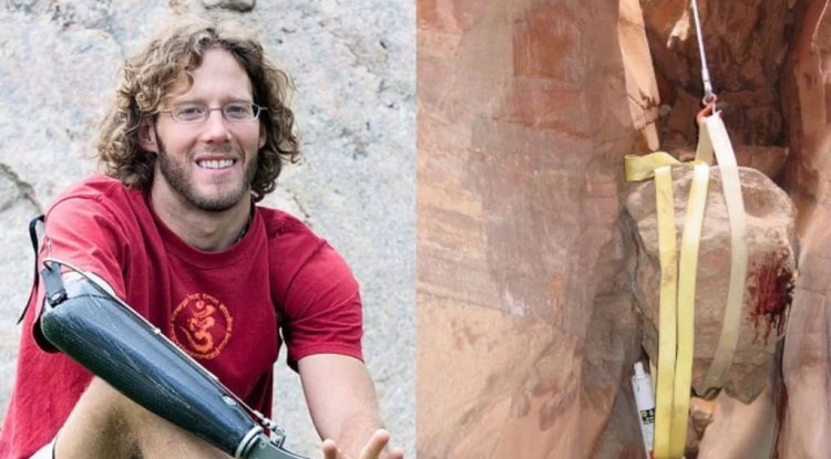 Aron Ralston : un homme qui a survécu 127h coincé dans une crevasse ...